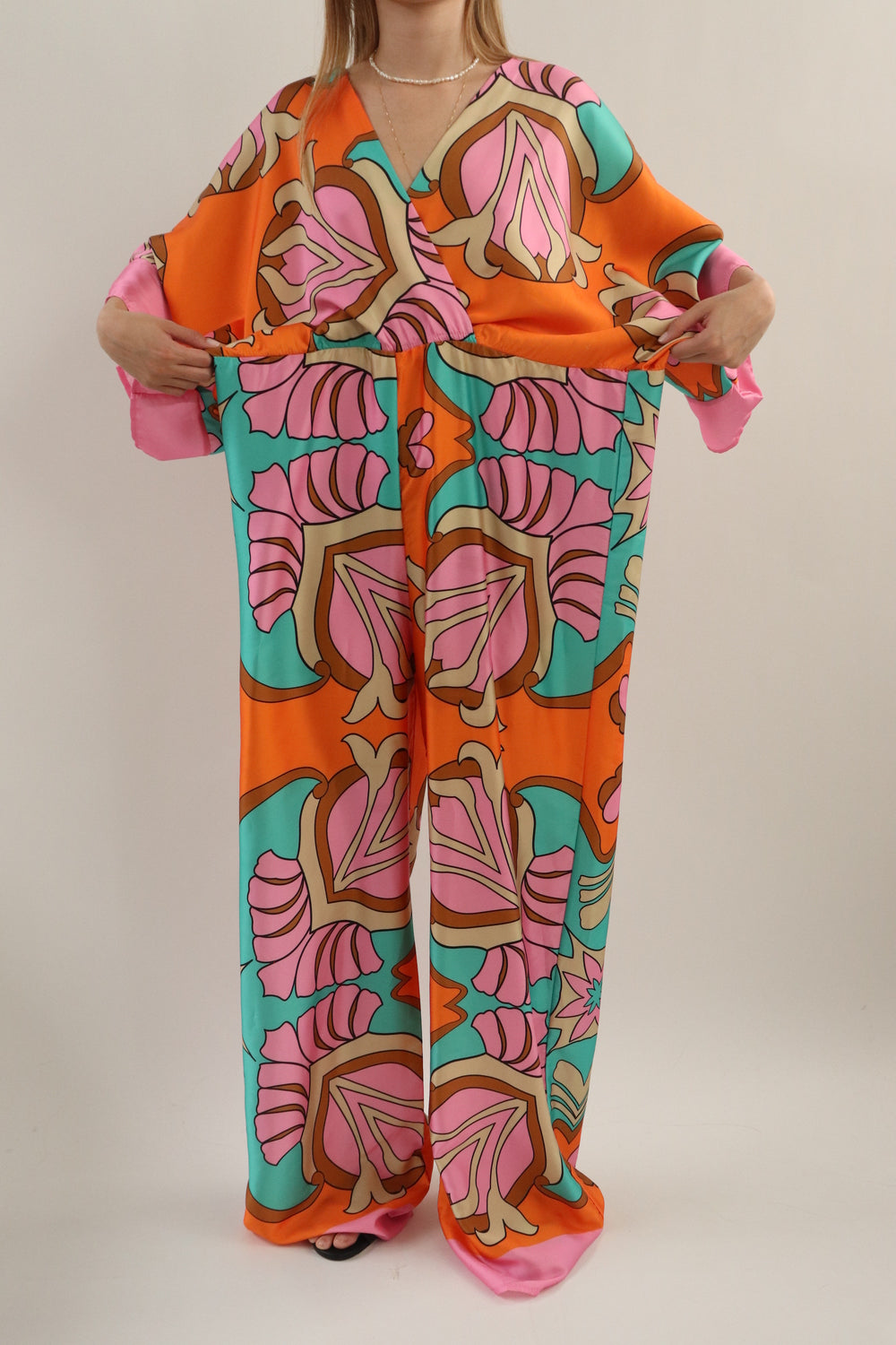 Jumpsuit Estampado Multicolor CF074 – LOOK TWICE CO