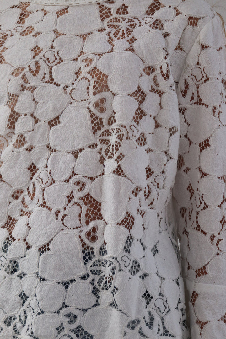 Top Encaje Blanco MJH043 – LOOK TWICE CO